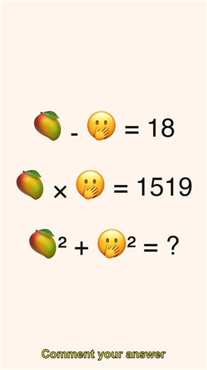 Math Lab | Everyday Math Problems on Instagram: "Maths problems : Problem Challenge level : Unknown Comment your answer below. Do not forget to Like 👍, Share and Subscribe. Visit my website : https://bluelabs.in/ Youtube Channel : https://www.youtube.com/@MathLabLearning Instagram : https://www.instagram.com/mathlab_learning/ Music: No Rush by Dyalla Follow on : https://www.youtube.com/channel/UCs5ib8kDfUmFBrL1BiEivEA #maths #school #mentalmath #upsc #cat #ssc #matholympiad #mathcompetition #br