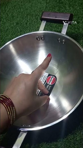 How to Remove stickers from stainless steel | Kitchen Hack 1 | Easy hacks | Madhuri's kitchen
