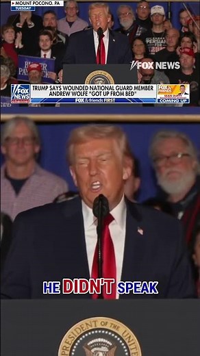 'HE GOT UP!': Trump shares update on National Guard wounded in DC shooting #foxnews #news #us #fox