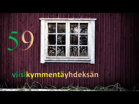 yksi, kaksi, kolme – Finnish numbers from 1 to 100