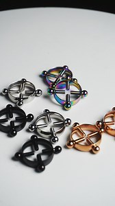 Non-piercing BDSM Nipple Clamps Set – 4-screw Adjustable Body Jewelry in Stainless Steel - Etsy