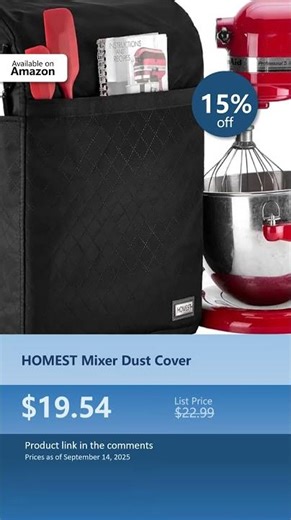 HOMEST Mixer Dust Cover
