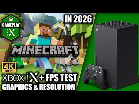 Minecraft in 2026 - Xbox Series X Gameplay + FPS Test