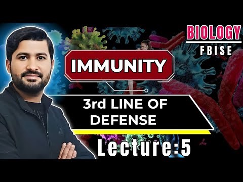 immune system | 3rd line of defense | cell mediated and humoral immunity | Mdcat
