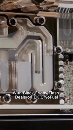 2.2K views · 21 reactions | Bring your custom loop back to life and add a fresh color to your liquid-cooled Gaming PC with Black Friday Flash Deals on EK-CryoFuel and Super Flush Loop Cleaner Kits. Find deals at EK Shop and check in daily for new Black Friday Offers! #liquidcooled #watercooled #GamingPC #Customloop #PCGaming #watercooling #overclocking #PCSetuo #EKWB #LMTEK | EK by LM TEK | Facebook