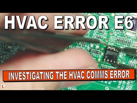 HVAC Aircon Communication Error E6 EL10 etc What does this mean and can we fix it? An Investigation