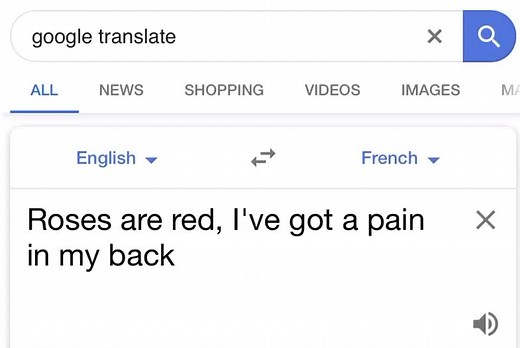 Translating 'Roses are Red' and Friendship Moments