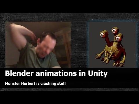 Unity Blender Animation Tutorial: Monster Smash