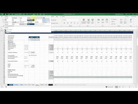 How to Calculate Project Returns in a Project Finance Model (XNPV and XIRR)
