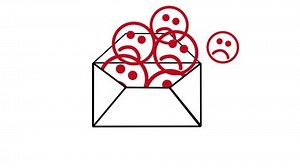 「Sending Sad Emoji Into Envelope Mail」の動画素材（ロイヤリティフリー）1072269695 | Shutterstock