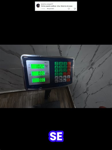Cómo calibrar una balanza sin códigos: Método sencillo