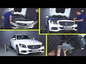 Mercedes-Benz C-Class & GLC: How to Remove and Install the Front Bumper