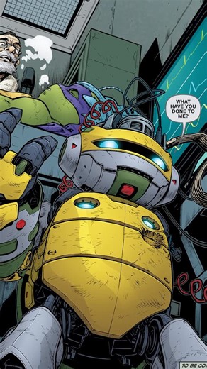 Dan Exclaims | #donatello gets turned into a robot! #tmnt #teenagemutantninjaturtles #idwcomics #reels | Instagram