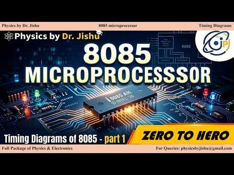 Timing Diagram of 8085 Microprocessor | Opcode Fetch Explained | T-States & Machine Cycle