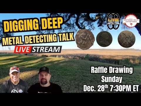Digging Deep Metal Detecting Talk Livestream