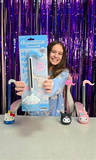 [AD]🤍🩵Adding Sanrio Cinnamoroll Otamatone to my collection🩵Officially Licensed Hello Kitty and Friends is one of Japan’s Best-Selling Musical toys! 🎶 Just touch or slide your fingers along the stem to vary the pitch and squeeze the cheeks for vibrato. Play in a Low, Medium, or High pitch. Explore new musical possibilities by creating your very own sounds! Whether you’re brand new or an expert musician, the Otamatone offers a fun, silly new way to make music!🫶🎵 🛒Shop Cinnamoroll, My Melody