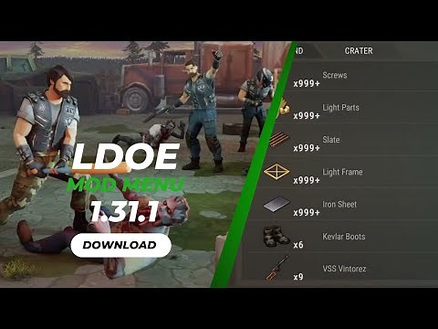 LDOE NEW MOD MENU 1.31.1 ✅ PREMIUM UNLOCK | GOD MODE | VIP SEASON 67| LAST DAY ON EARTH SURVIVAL