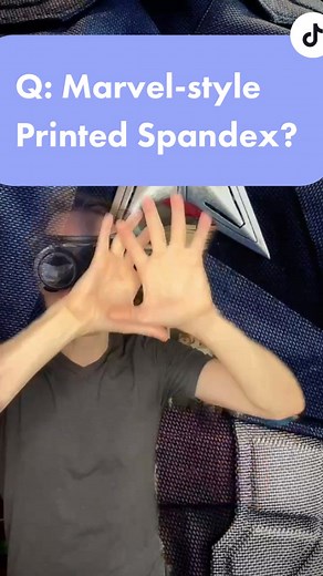 Marvel Costume Secret: Screen Printed Spandex