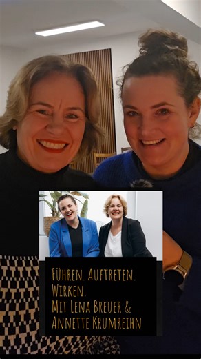 Impro Köln on Instagram: "Zum WELTFRAUENTAG gibts einen Tag bei uns, an dem wir uns ausschließlich mit Frauenpower beschäftigen. Von Frauen - mit Frauen - für Frauen. Das Thema: 📉Führen. Auftreten. Wirken. Mit Lena Breuer & Annette Krumreihn. Ein intensiver Workshoptag für Frauen im Business, die sichtbar sein wollen – ohne sich zu verbiegen. Dieser Tag verbindet Bühnenpräsenztraining mit modernem Führungskräftetraining. Es geht um Haltung, Klarheit und Wirkung: Wie trete ich souverän auf? Wie