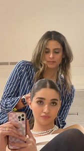 FIRST TIME GETTING A SLICK PONYTAIL🥹 #foryou #reel #hair | Lala Sadii