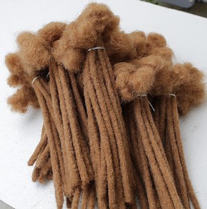 100% Human Hair Dreadlocks Extensions 10 Locs per Bundle 9" Color #27 - Etsy Canada