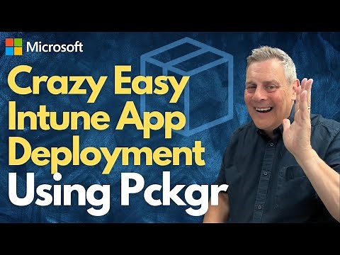 Crazy easy Intune App Deployment with Pckgr
