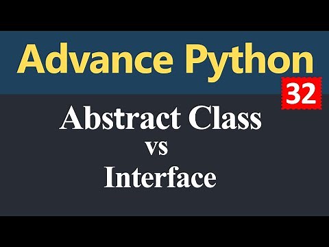 Difference between Abstract Class and Interface in Python (Hindi)