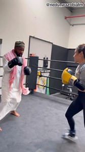 NEDU ANI on Instagram: "#AlhajiMusa&K8HenshawDUBAIExperience Person travel nearly 8 hours come Dubai to collect blow for eye? 🥲 This is not why we are here! @k8henshaw you do dis one? 🥲 Gym: @strongcombat_hq Sparring partners: @hayel83 @sharlotte_jennifer_lopez Directed by: @ezugwuchukwudi #AlhajiMusa&K8HenshawDUBAIExperience"
