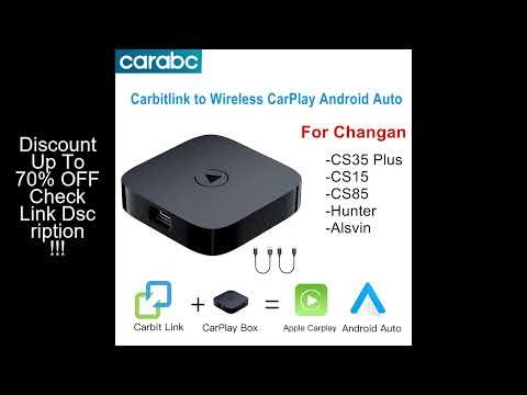 CARABC Wireless CarPlay Android Auto Carbitlink Easy Connection for Changan CS35 Plus CS15 Hunter Al