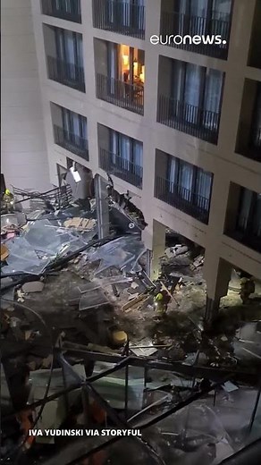 Wave of devastation as huge aquarium explodes in Berlin