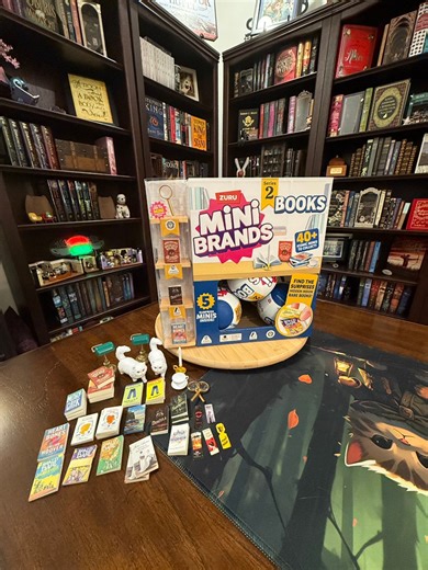 This is my favorite Mini Brands Book Series 2 day yet! I’m calling this day a total win. I know my favorites—which are yours? Mini Brands felt my vibes and DELIVERED today!!! | Because all the Books