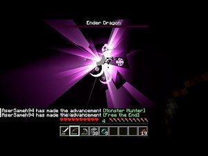 Minecraft: How to Beat the Ender Dragon Easily - (Minecraft Defeating the Ender Dragon)