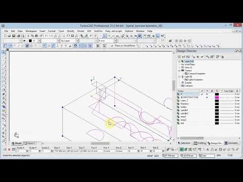 TurboCad Feedscrew with rotate part2