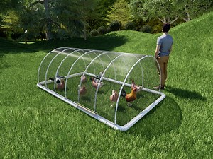 Chicken Coop Plans | Pipe Chicken Coop | PVC Pipe Chicken Run Plans | DIY Chicken Tractor Plans - Etsy