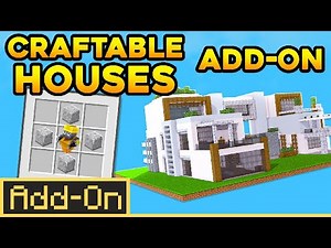 CRAFTABLE HOUSES Add-On Showcase | Minecraft Marketplace