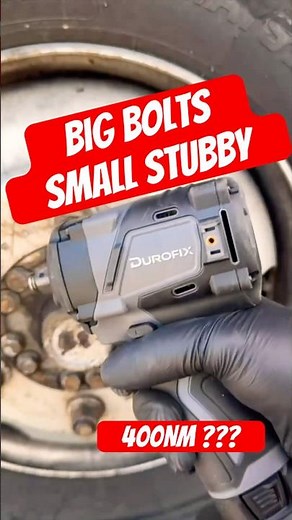 The Durofix 12V stubby impact wrench is an ABSOLUTE BEAST! 💪 💯