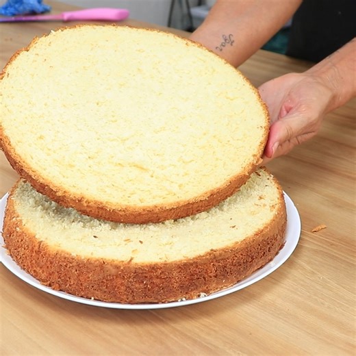 10K views · 32 reactions | Make fluffy cake with only 3 ingredients and no flour! | Barbie's Kitchen | Facebook