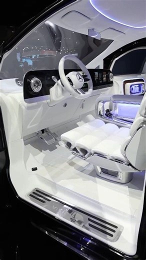 Mercedes-Benz Vision V (2027 Concept) The 2027 Mercedes-Benz Vision V Concept previews the future of ultra-luxury electric vans — combining executive-class comfort with next-generation EV technology. ⚡ Power & Platform Fully Electric (Next-Gen VAN.EA platform preview) Designed for long-range, premium mobility Future-ready autonomous & connectivity features (concept-level) 🛋 Executive Luxury Lounge-style rear cabin Large panoramic glass surfaces Ultra-wide digital displays High-end materials wit