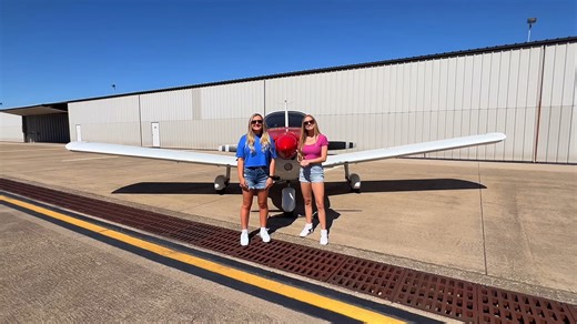 272K views · 3.3K reactions | I took my good friend Allie for her first flight in my small airplane and was she was really nervous! SHE EVEN GOT TO FLY IT! :) Subscribe to chat with me and see exclusive stuff! :) https://www.facebook.com/becomesupporter/FlyWithKay.Official/ Learn how to fly today. Start here: https://pilotinstitute.com/flywithkay @pilotInstitute @sanantonioriverwalk #aviation #travel | Flywithkay | Facebook
