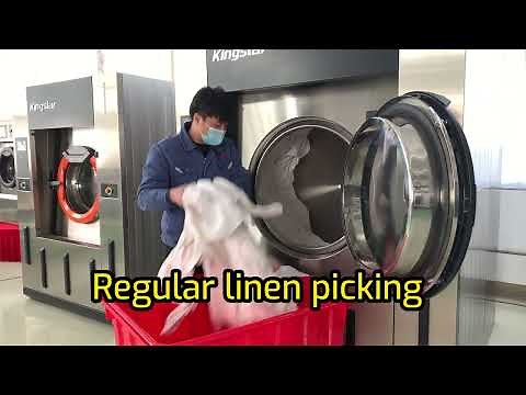100kg Kingstar Industrial Washer Working Video.