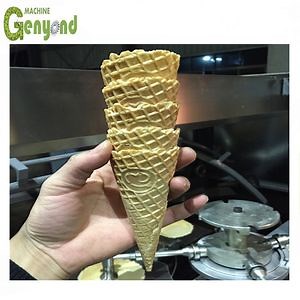 [Hot Item] Automatic Ice Cream Waffer Cone Production Line Wafer Cone Making Machine