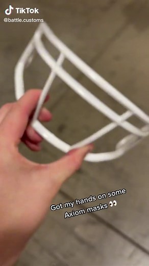 New Riddell Axiom Face Masks: A Close-Up Comparison