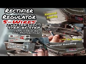 Rectifier Regulator 5ipn Installation Manual & Diagram