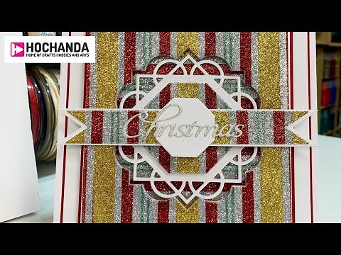 Christmas Card Tutorial with the Creative John Next Door on Hochanda