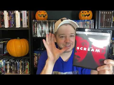 Scream The Original Trilogy 4k Unboxing!