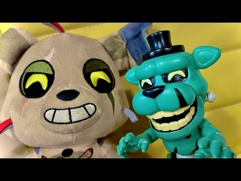 YOUTOOZ PROTOTYPE DREADBEAR FIGURE + SPRINGTRAP PLUSH UNBOXING/REVIEW - Five Nights at Freddy's FNAF