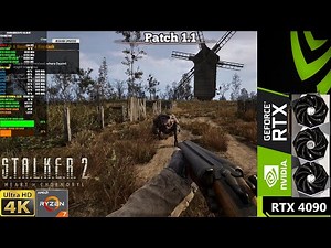 S.T.A.L.K.E.R. 2 Update 1.1 Epic Settings, DLSS + FG 4K | RTX 4090 | R7 9800X3D 5.6GHz