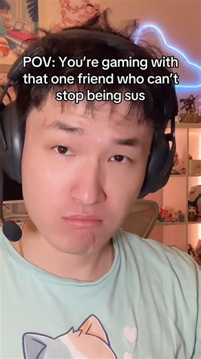 When bro can’t stop being sus