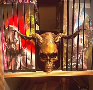 Skull Book Nook Stl File - 3D Printing File - Etsy