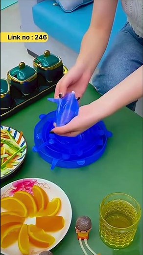 Stop Wasting Food! Silicone Stretch Lids Kitchen Hack 🍉